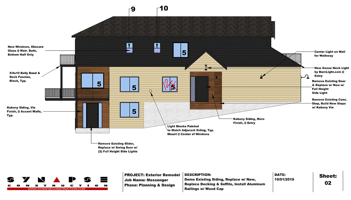 Synapse 3D Exterior Design Process